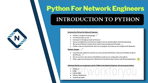 Python for Network Engineer - YouTube