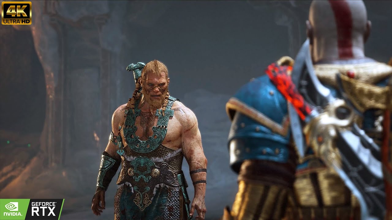 Kratos vs Magni and Modi Ultra HD Max Settings God of war 3 Kratos Mod ...