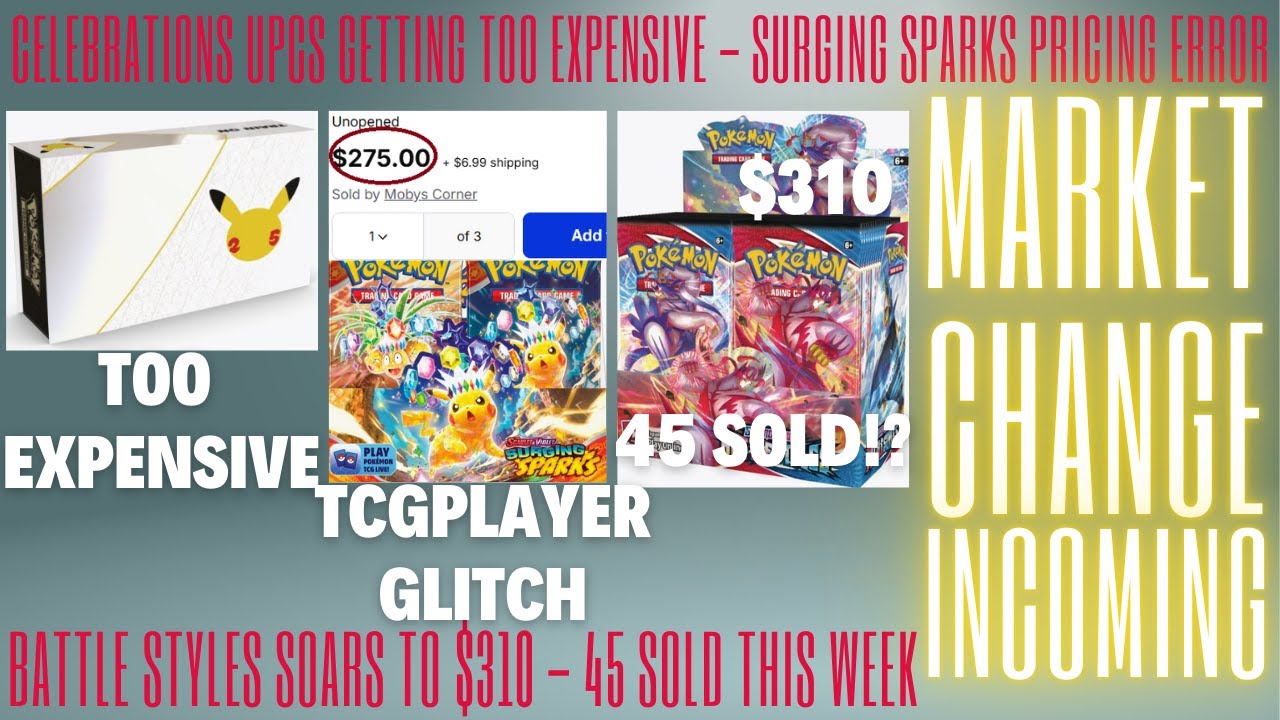 CELEBRATIONS UPC IS TOO EXPENSIVE - SURGING SPARKS PRICED AT $280 ...