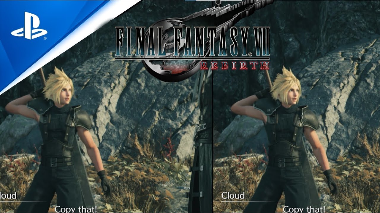 Final Fantasy VII Rebirth PS5 Graphics Mode Comparison - YouTube