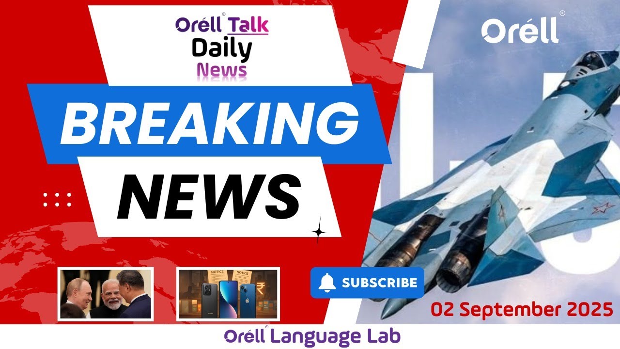 Orell Talk Daily News 02 September, 2025 - YouTube