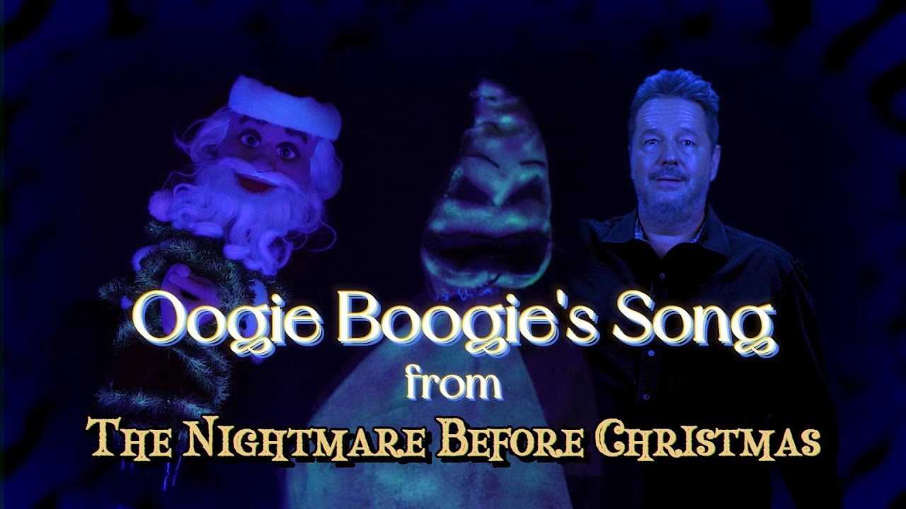 Oogie Boogie's Song 🎃 🎅🏻 😱 from The Nightmare Before Christmas - YouTube