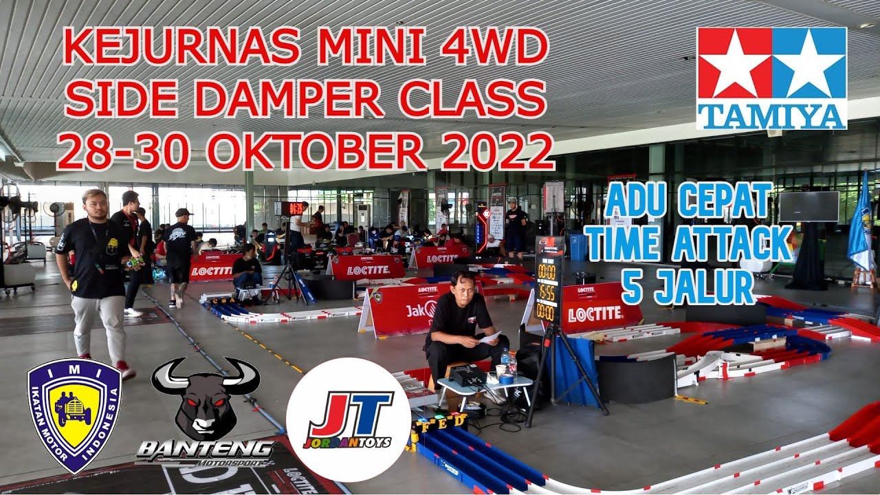 KEJURNAS Tamiya Mini 4WD Side Damper Class Final Round @ Jordan Toys ...