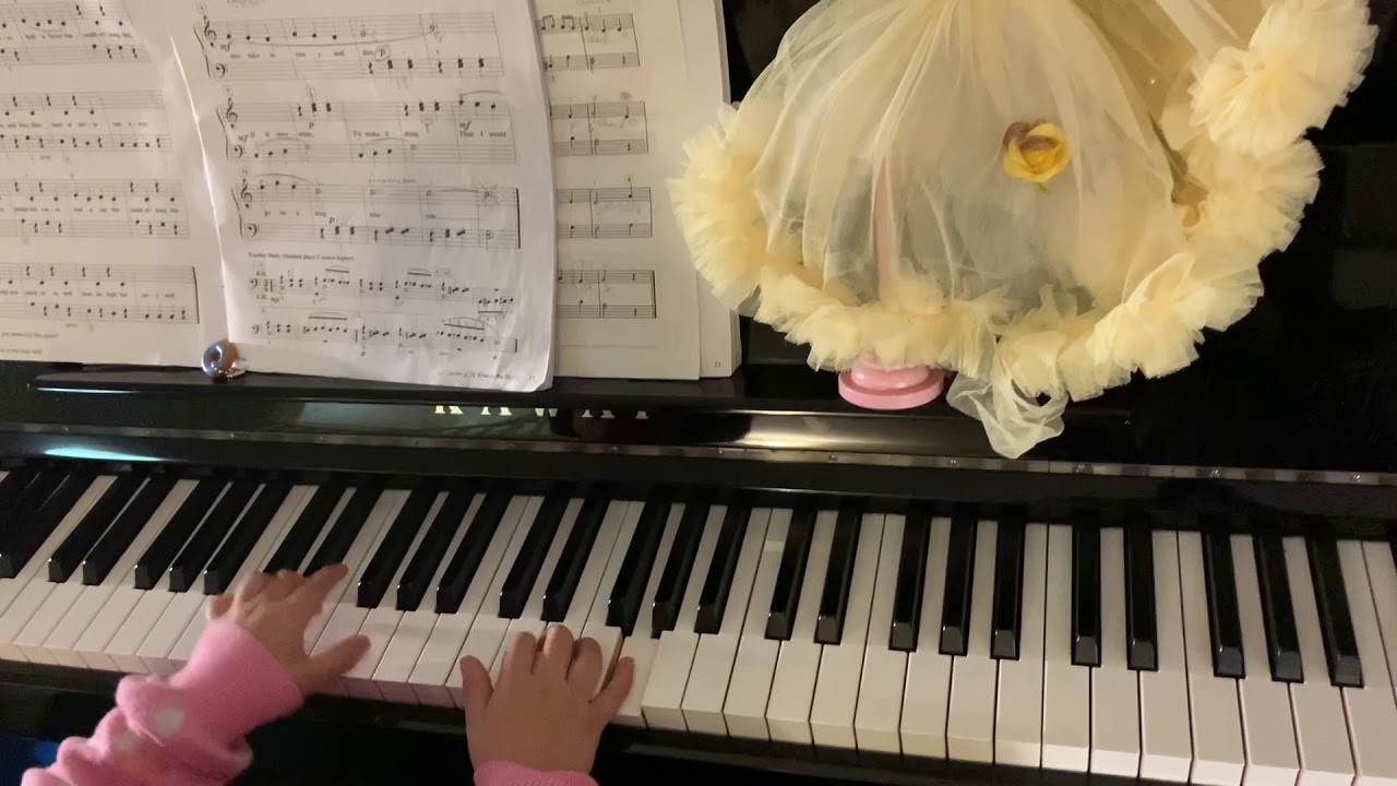 5 Year Old Playing Piano Rusty Old Bike Faber Piano Adventures 5-year-old-playing-piano-rusty-old-bike-faber-piano-adventures