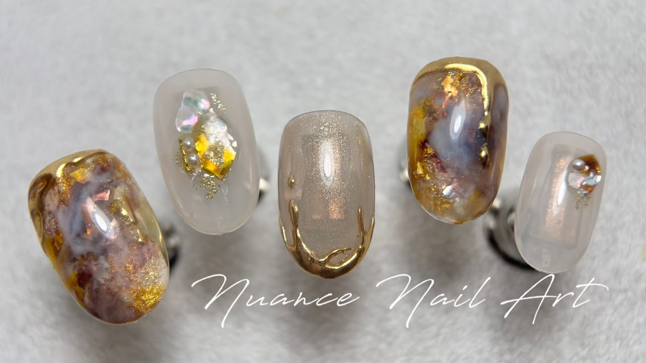 Nuance Nail Art💅Nail art design | Step by step tutorial - YouTube