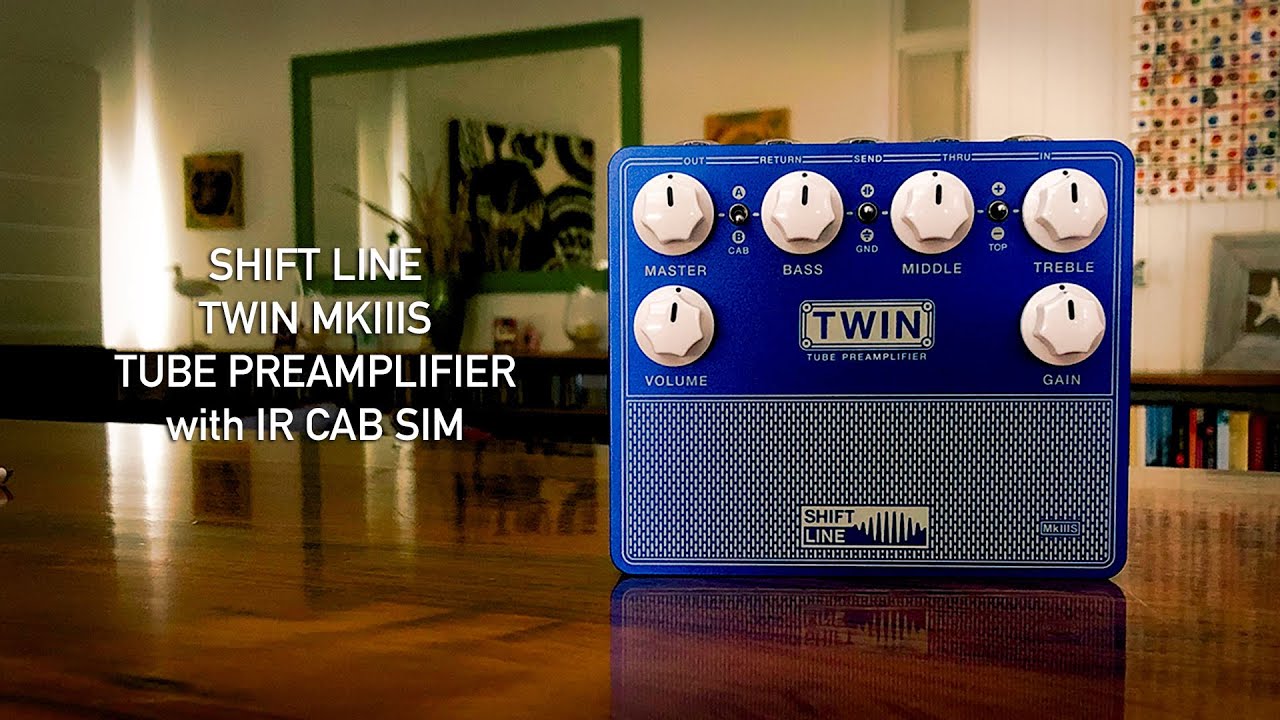 SHIFT LINE TWIN MKIIIS Tube Preamplifier with IR-based Cabinet ...