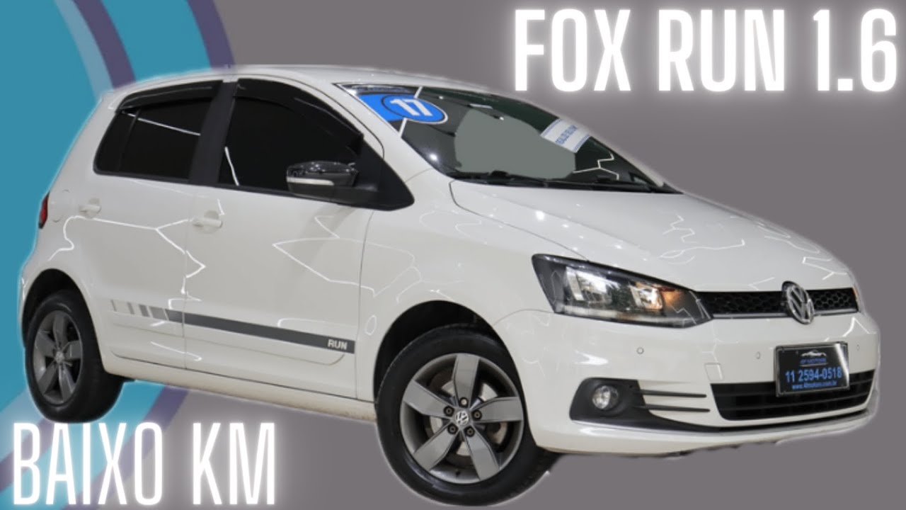 Volkswagen Fox Run 1.6 2017 @4fmotors BAIXO KM ! - YouTube