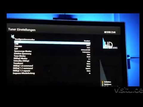 Tutorial: Linux Enigma 2 Satelliten Receiver DISEqC 1.1einstellen