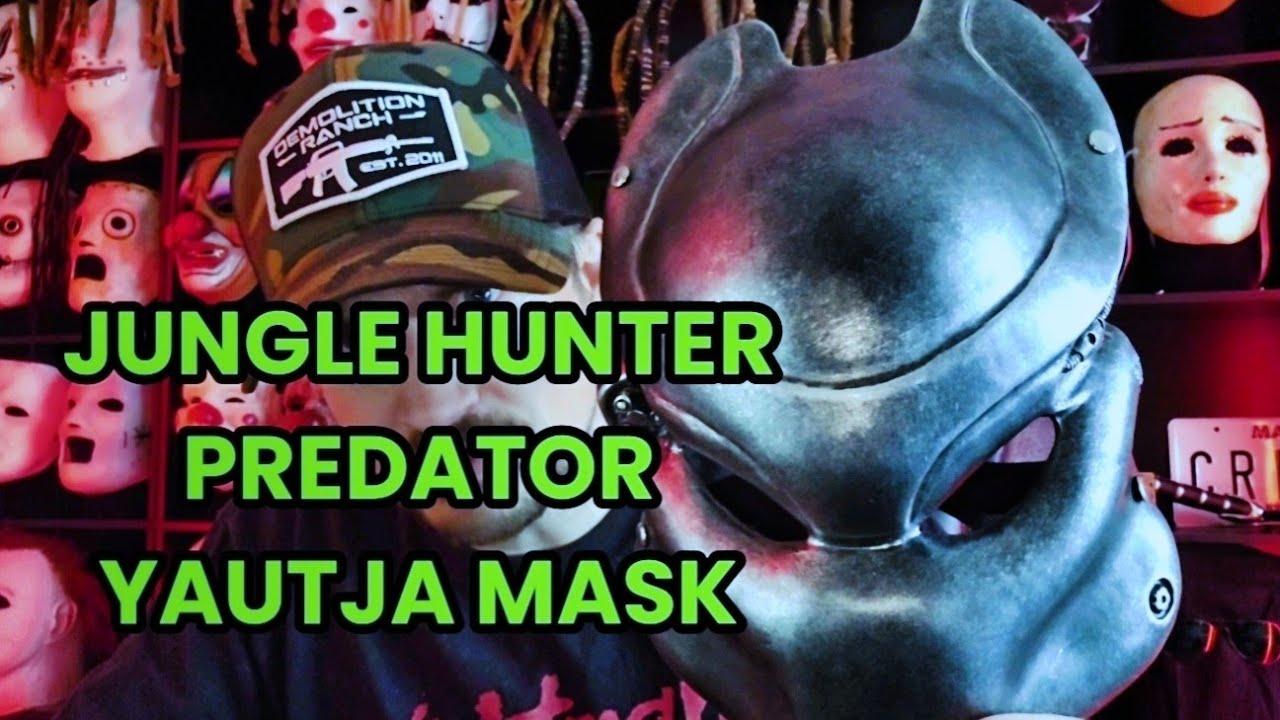 PREDATOR YAUTJA MASK #PREDATOR #YAUTJA - YouTube