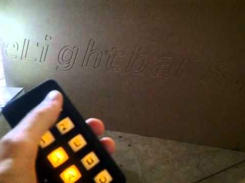 Modulacje GAM150 firmy PW GAMET eLightbars.pl - YouTube