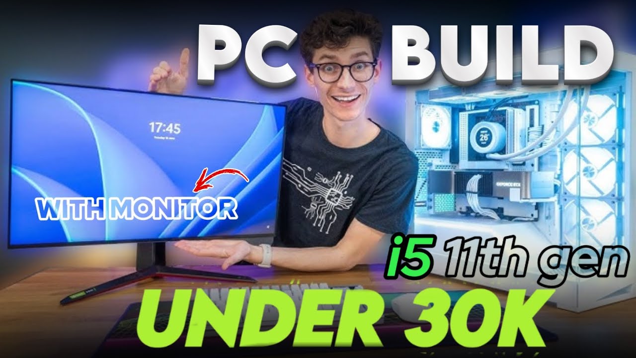 Under 30K Best PC Build with i5 11th generation processor amazing build ...
