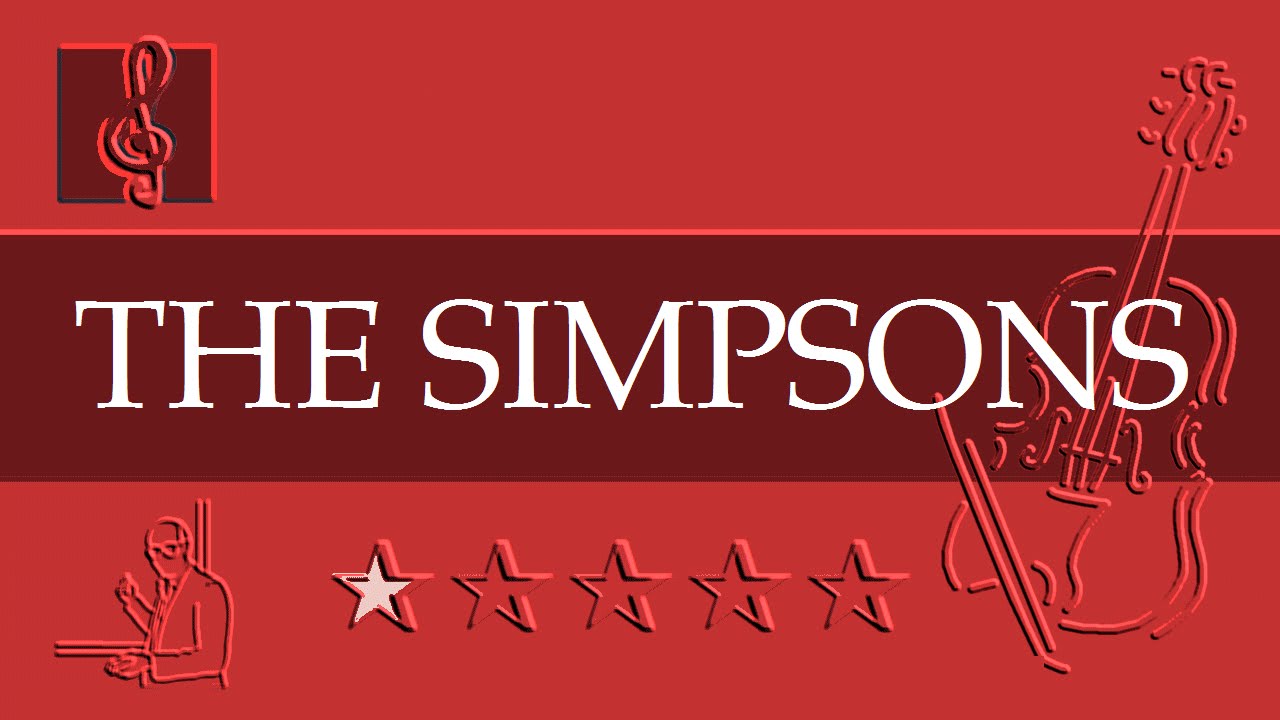 Violin TAB - The Simpsons - Theme Song (Sheet music) - YouTube