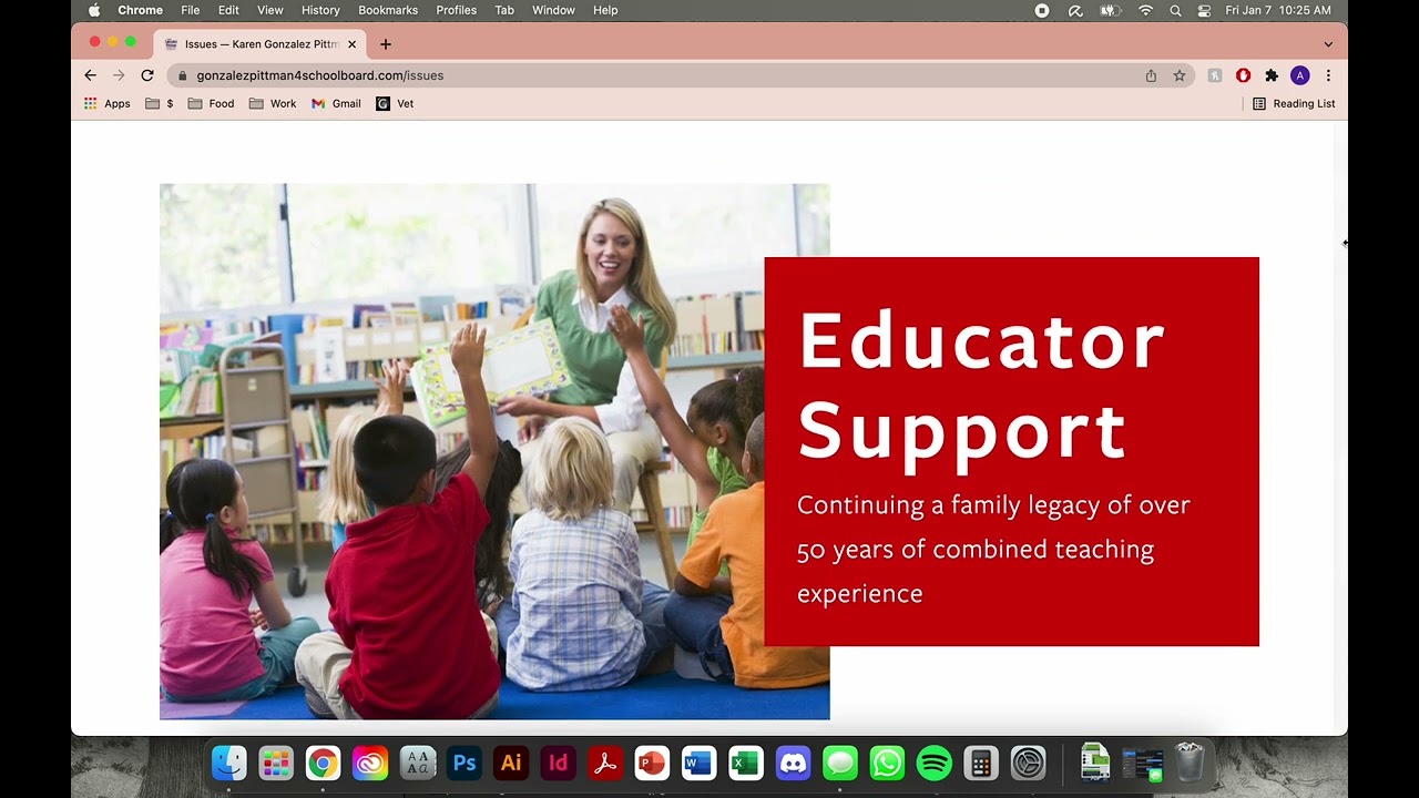 Karen Gonzalez Pittman Website Video - YouTube