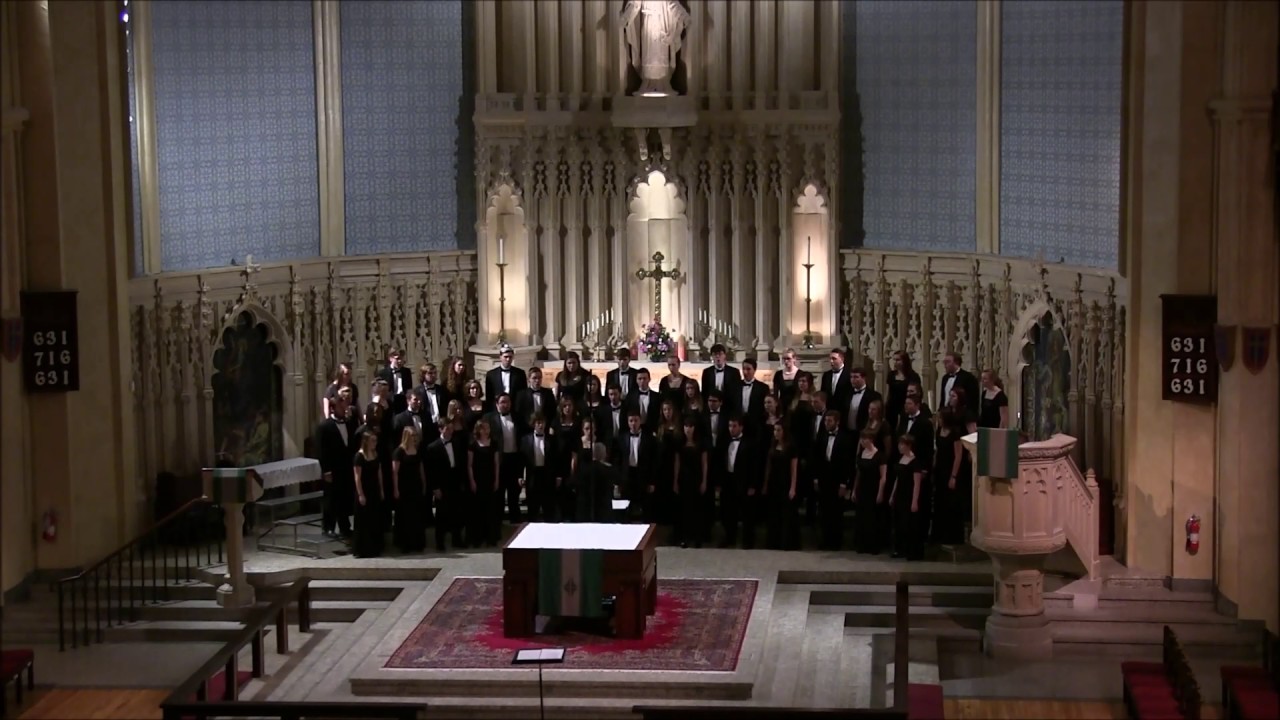 Augustana Choir-Exsultate by Brian Edward Galante - YouTube