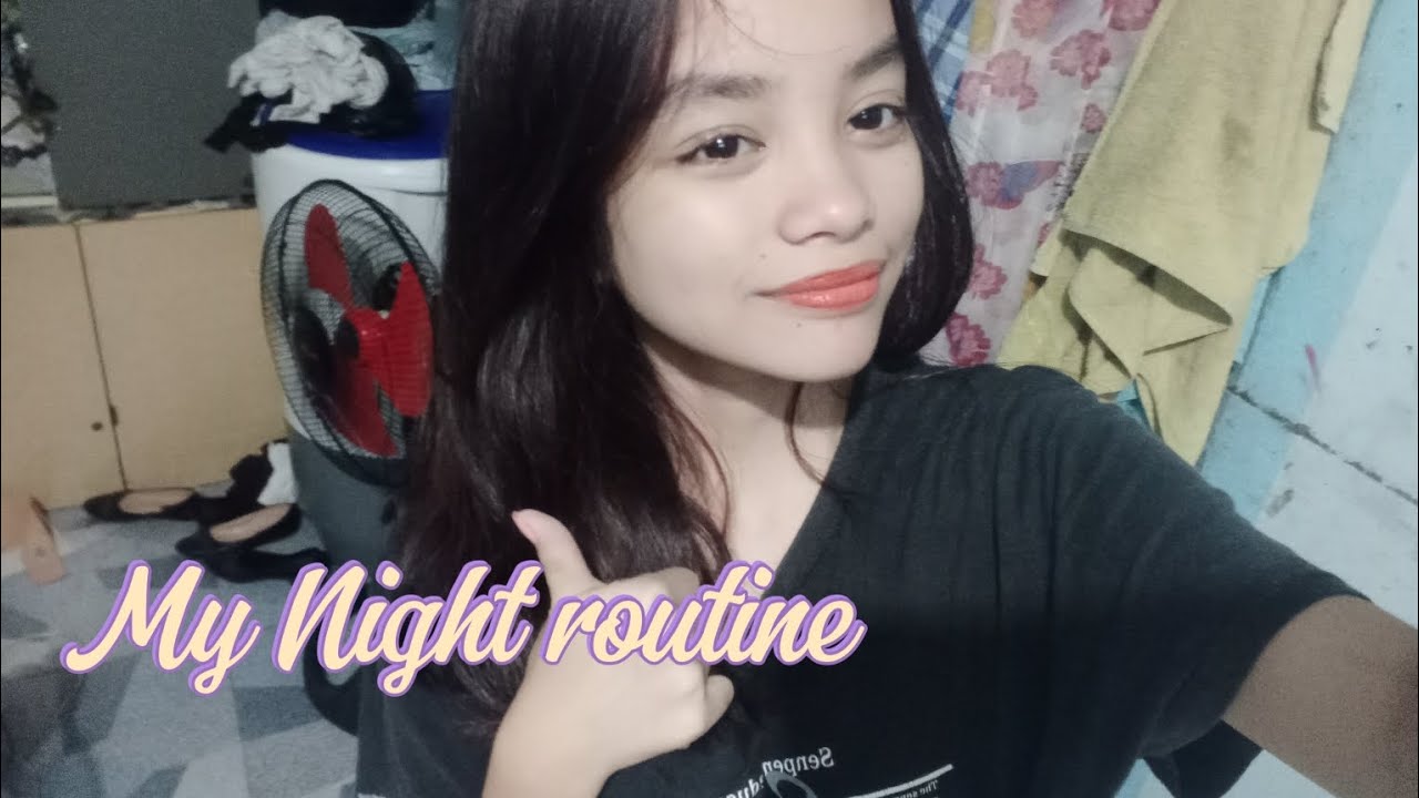 My night routine! - YouTube