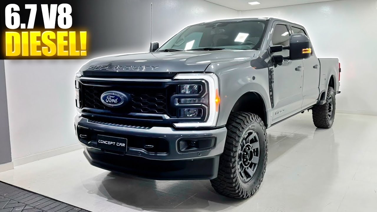 A ÚNICA F-250 AMERICANA - ATUAL GERAÇÃO - DO BRASIL EM DETALHES! - YouTube