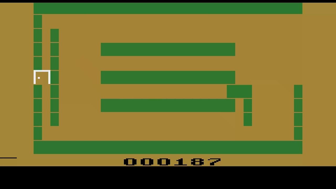ATARI 2600 Snaze 2005 SNAKE WITH EXIT DOOR TO OTHER STAGE J Crowther ...