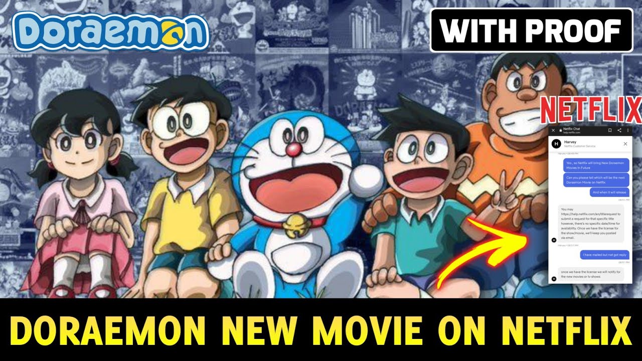 DORAEMON NEW MOVIE ON NETFLIX INDIA | DORAEMON NEW EPISODES IN HINDI ON ...
