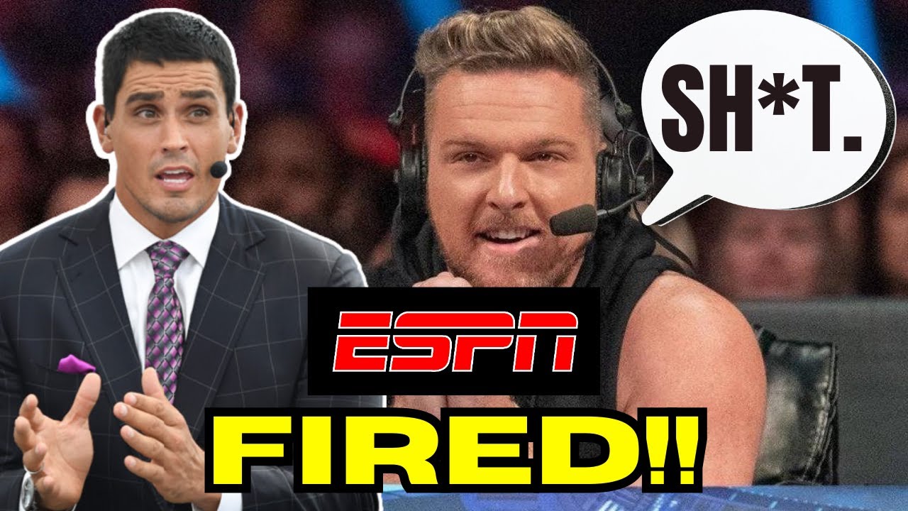 ESPN FIRES DAVID POLLACK! Pat McAfee ISSUES STATEMENT on ESPN's Layoffs ...
