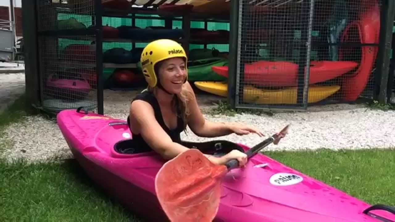 Ashley went "kayaking" - YouTube