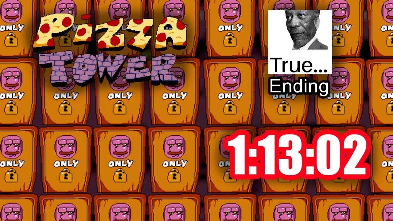 Pizza Tower True Ending NMG Speedrun - 1:13:02 (FWR) - YouTube
