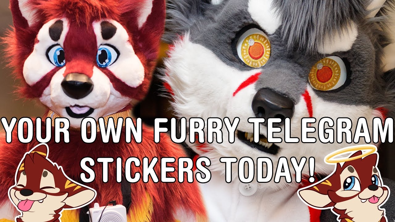 How to get your own furry stickers today! - YouTube
