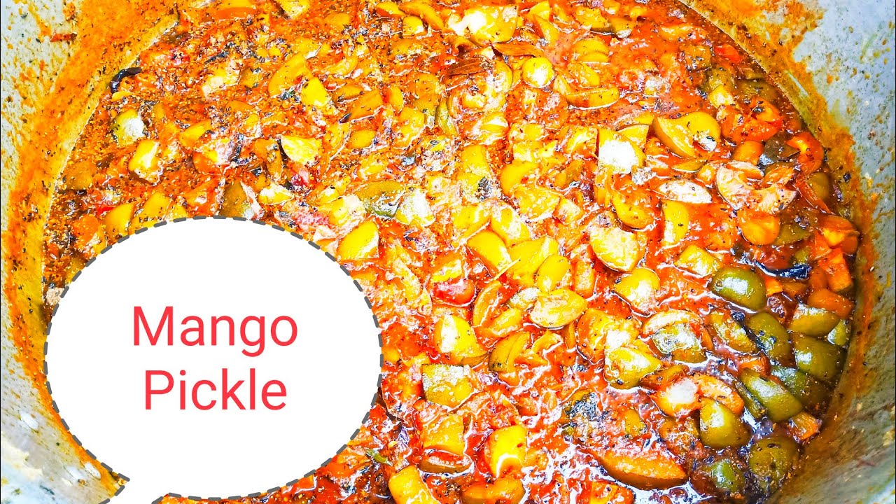Mango Pickle /ଗାଁ ଭୋଜିରେ ଆମ୍ବ ଖଟା / Amba Khata Recipe - YouTube