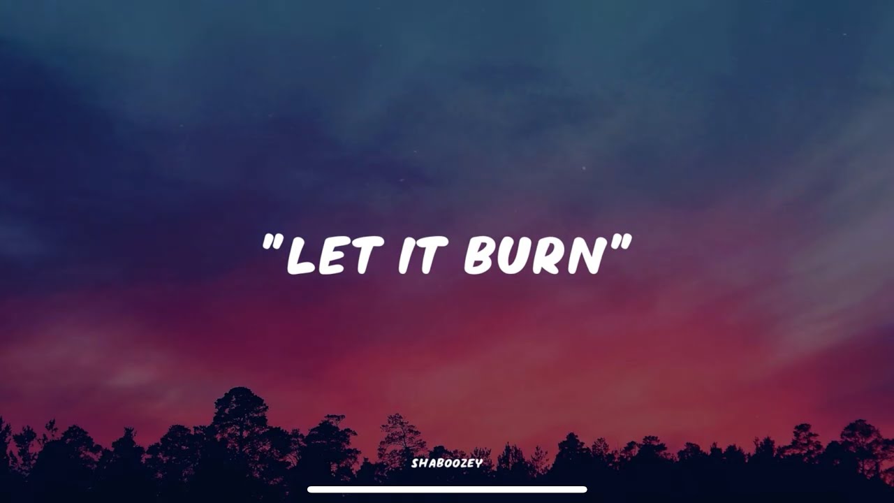 Shaboozey - Let It Burn (Music Video Lyrics) - YouTube