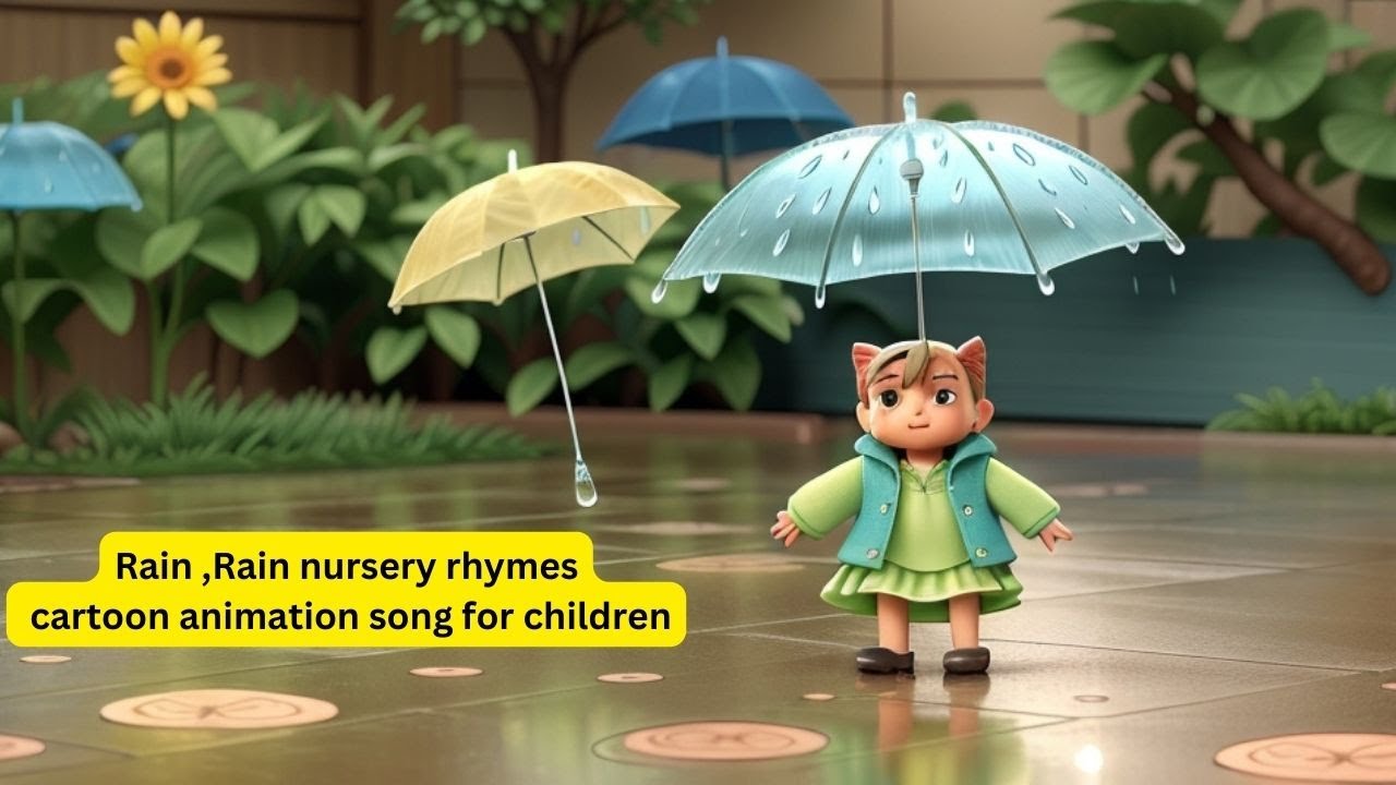 rain rain nursery rhymes lyrics_ cartoon animation song for children ...