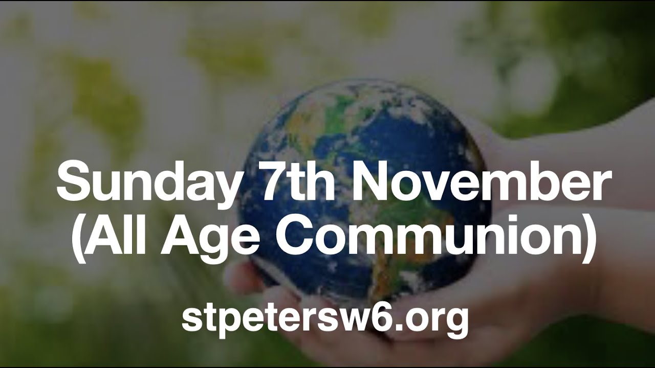 Sunday Worship for 7th November 2021 - YouTube
