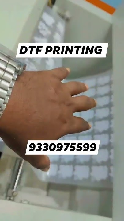 DTF PRINTING MACHINE #music#dtftransferprinting #digitalprinting #dtfprint - YouTube