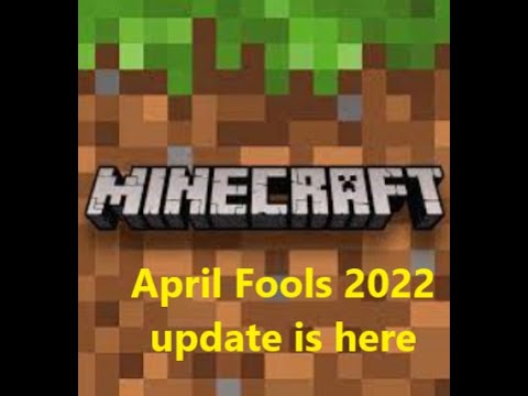 Minecraft April fools 2022 update - YouTube
