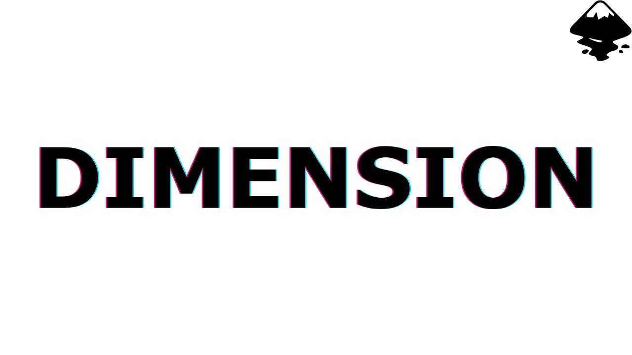 Easy 3D Anaglyphic Text in Inkscape - YouTube