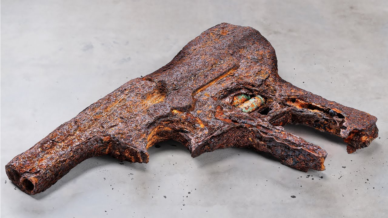 Steyr-Pieper 1908 | Old Gun Restoration - YouTube