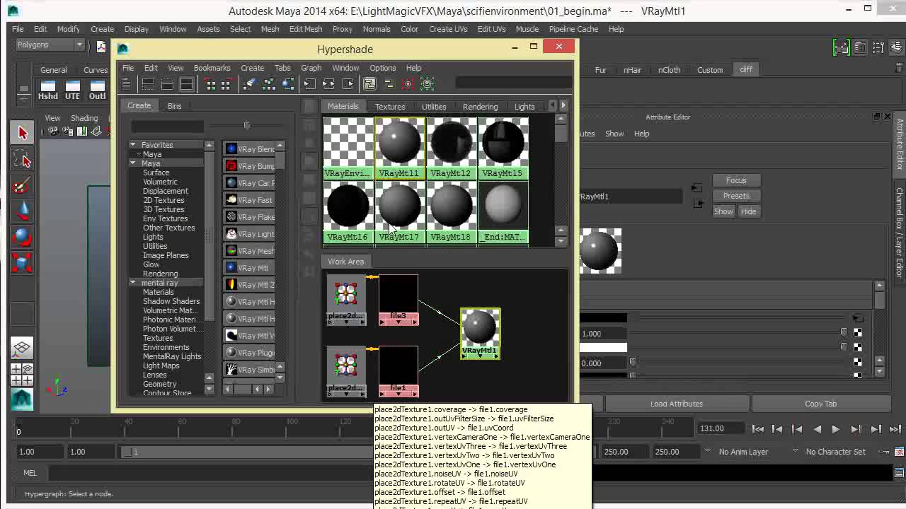 Maya V-Ray場景打光教學 - Part.1 - YouTube