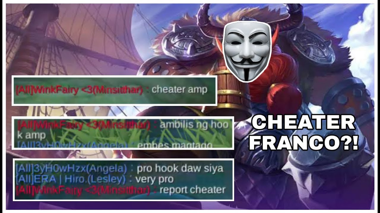 FRANCO CHEATER! Hook Montage 38 #mlbbcreatorcamp #mlbb - YouTube