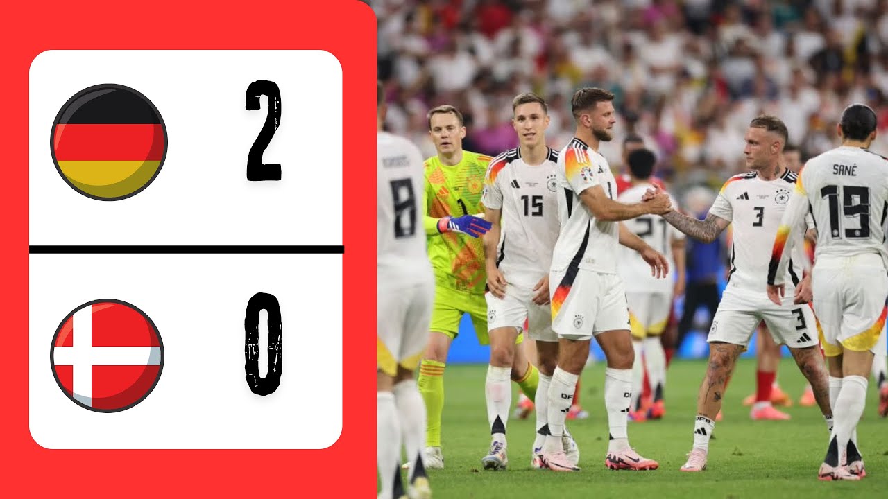 Germany vs Denmark 2-0 | All Goals & Extended Highlights 2024 - YouTube