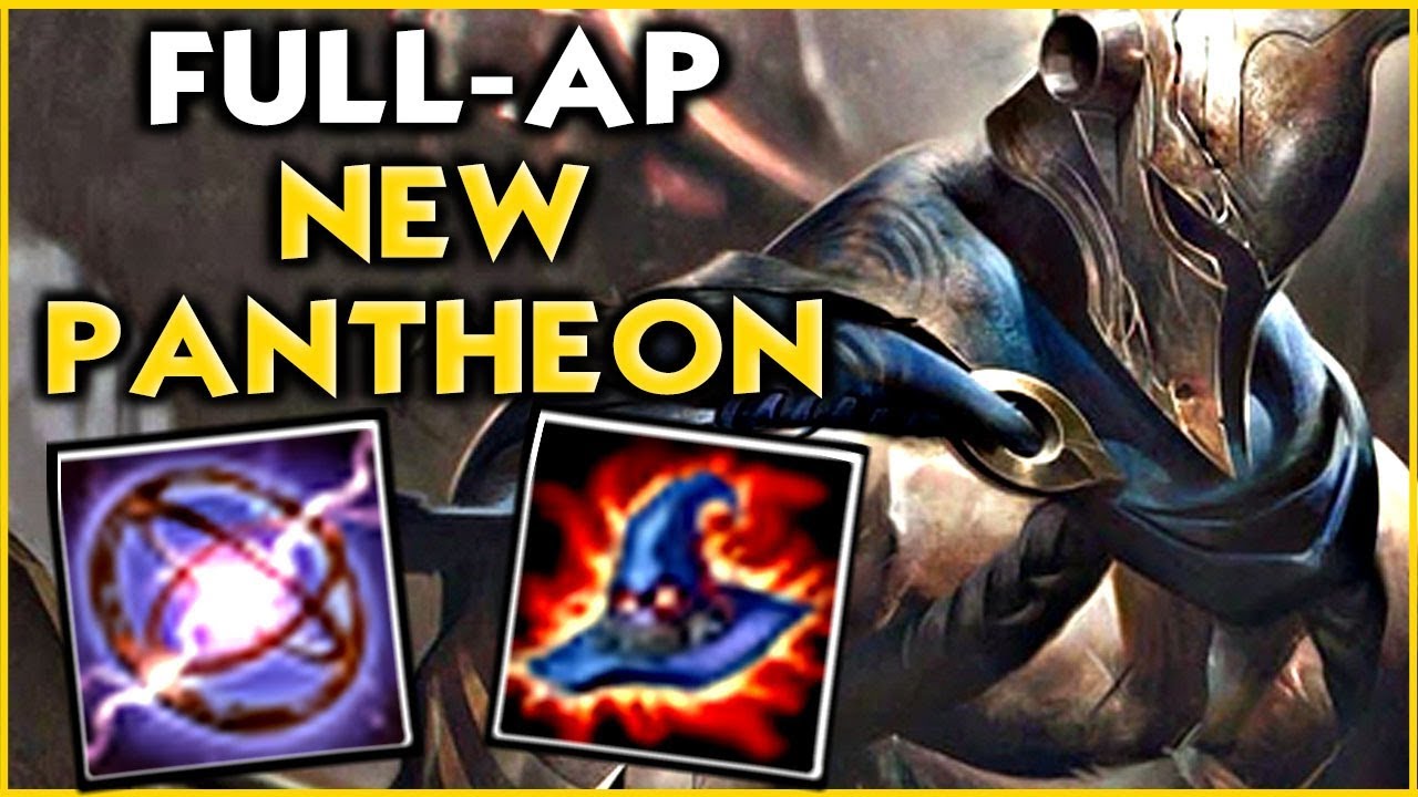 *1077 AP* NEW PANTHEON IS SO OP WITH 1000+ AP (BETTER THAN AD) - League ...