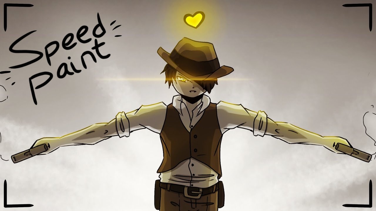 UNDERTALE Soul of Justice - Speedpaint - YouTube