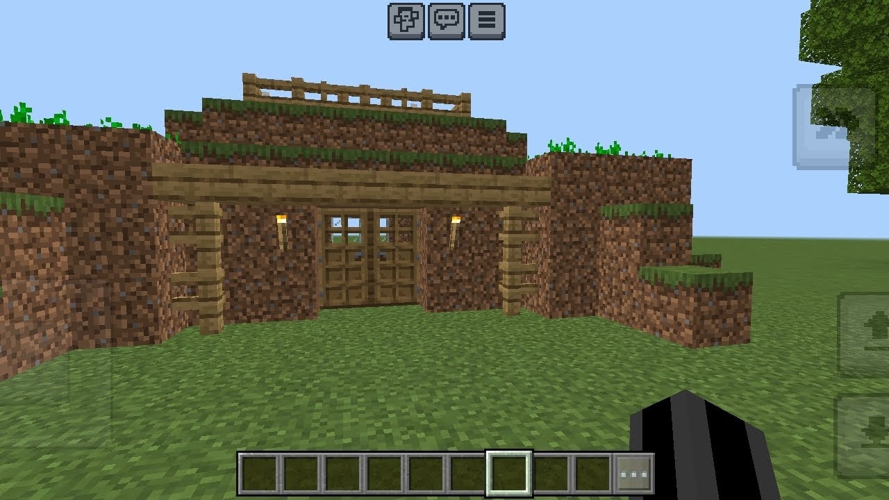 Easy Dirt House Toturial - YouTube