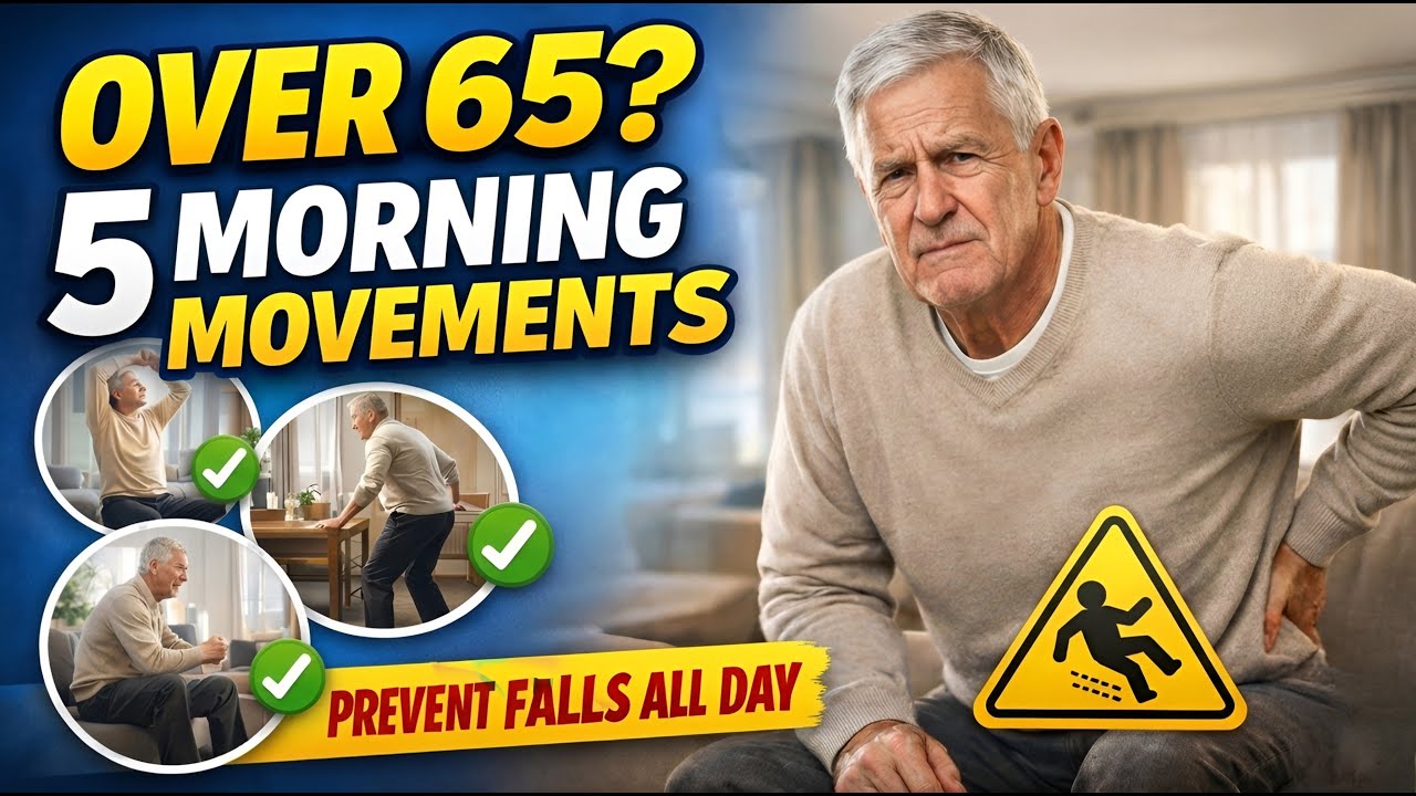 Over 65? These 5 Morning Movements Prevent Falls All Day - YouTube