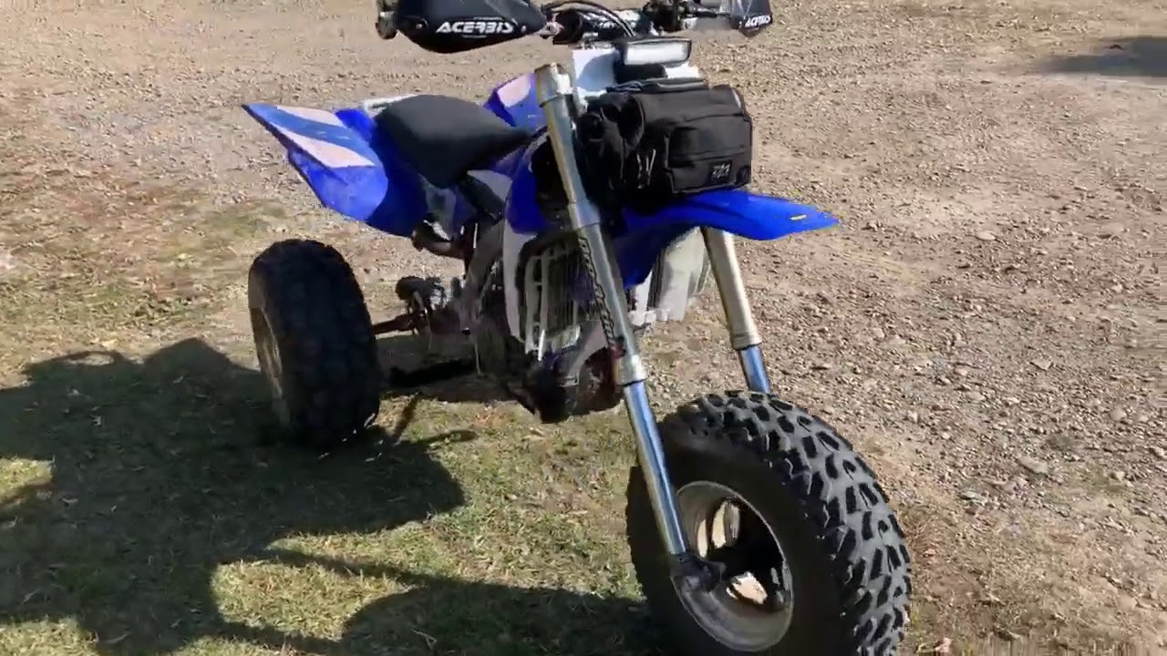 DT Motorsports 2010 YZ450F 3 Wheeler! Customer Home Build - YouTube