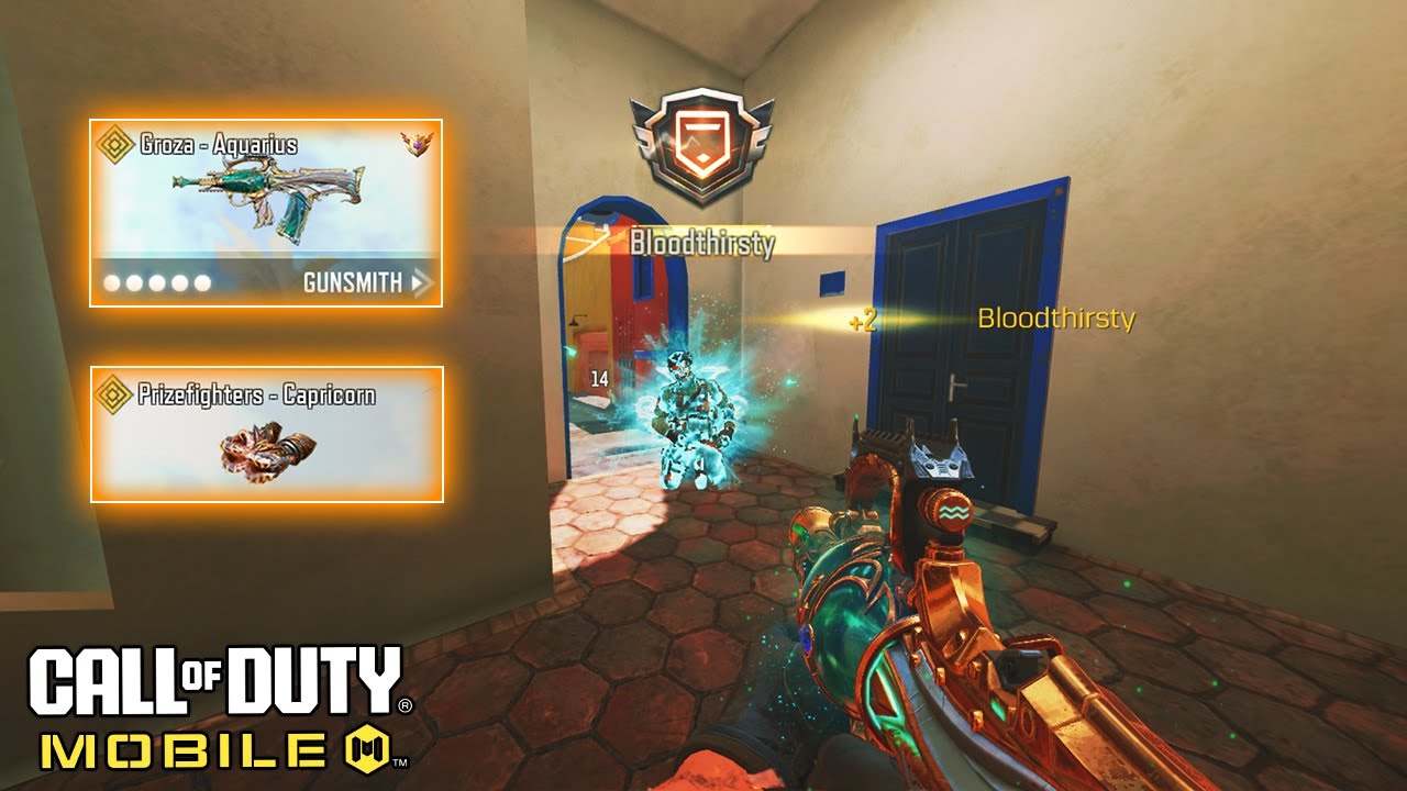 COD Mobile Dropped the BEST LEGENDARY SKIN EVER! GROZA Aquarius ...