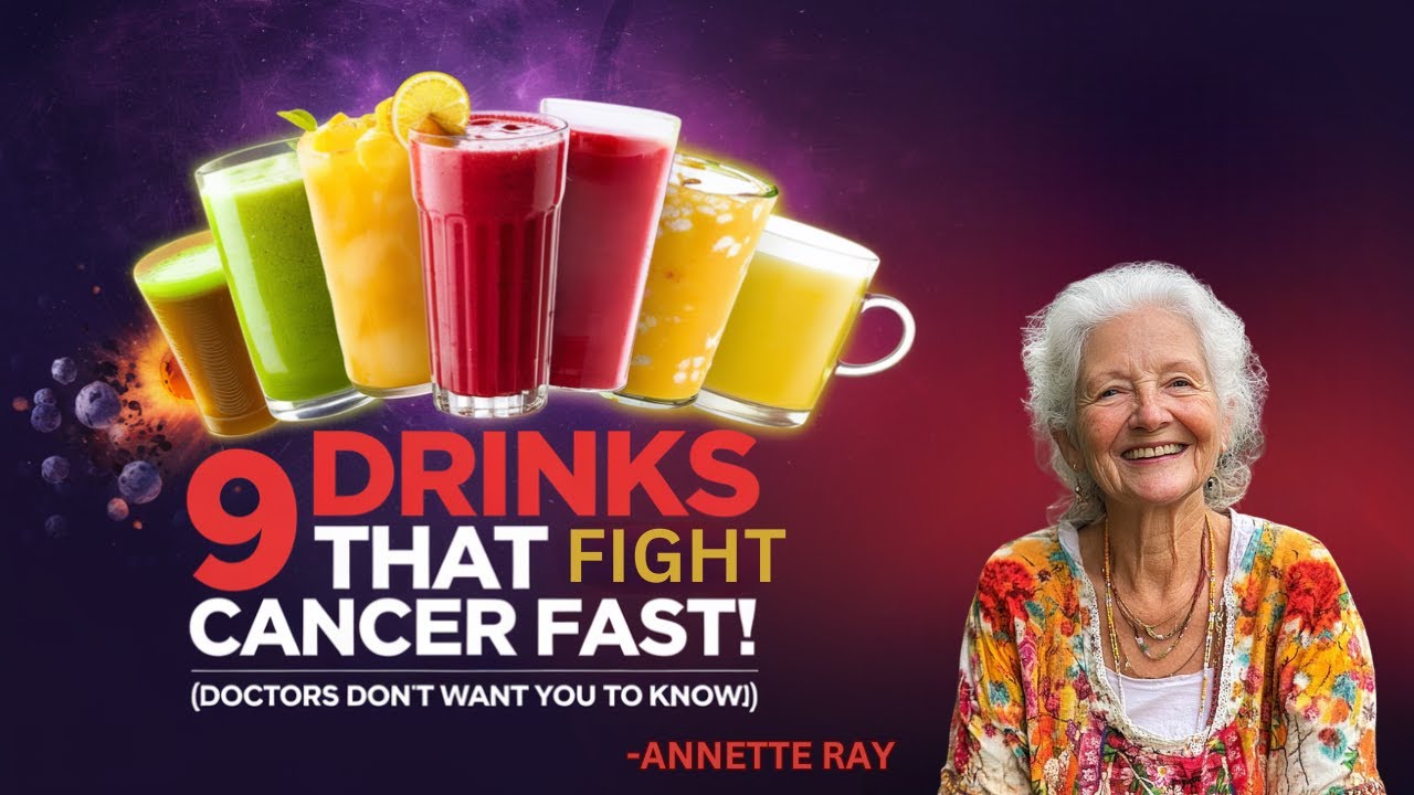 "9 Powerful Drinks That Fight Cancer (Try This Now!) | Annette Ray 🔥 ...