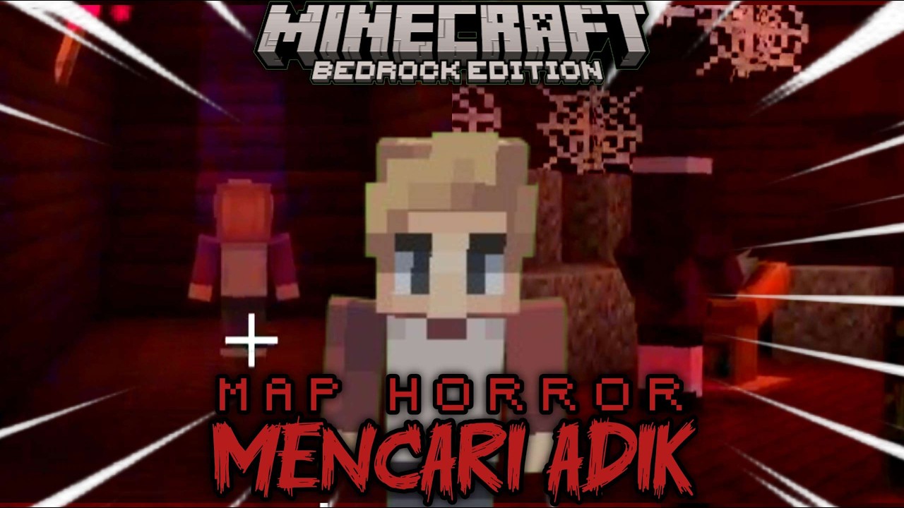 Mencari Adik Yang Hilang Map Horror Rumah Terbengkalai Minecraft