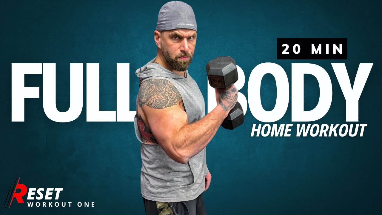 20 Min Full Body Workout | Build strength & Shred Fat At Home (Workout ...