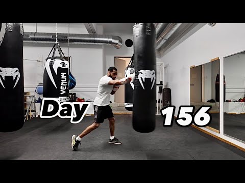 Day 156 of becoming a WBC. First Boxing Training after Elbow Injury. - YouTube