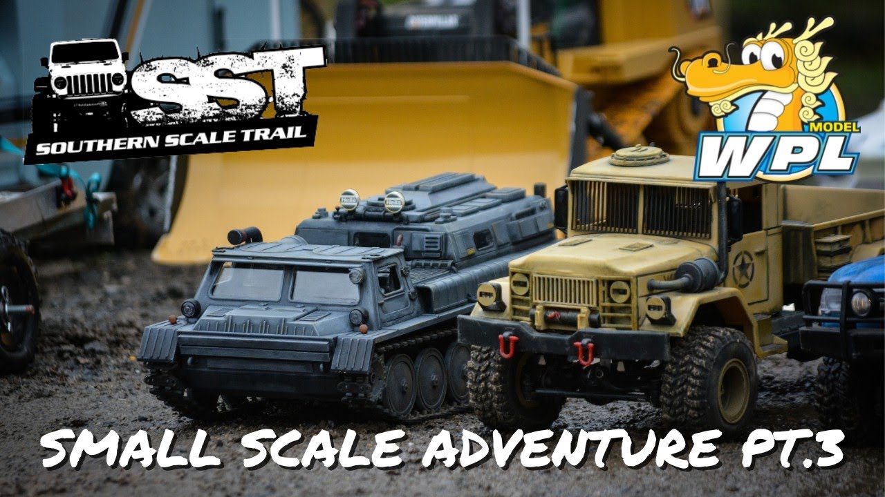 WPL E1 ADVENTURE at Southern Scale Trail 2022! UK's biggest crawler ...