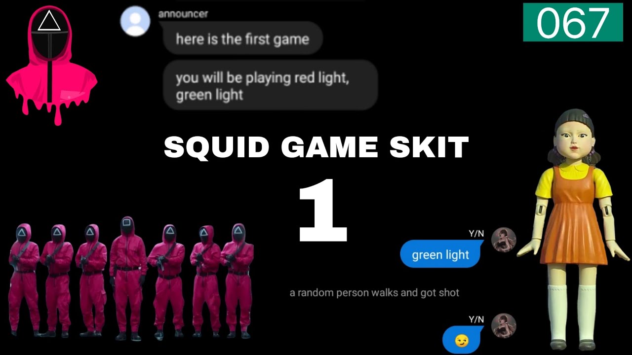 SQUID GAME SKIT (PART 1/2) // TOKYO REVENGERS X Y/N - YouTube
