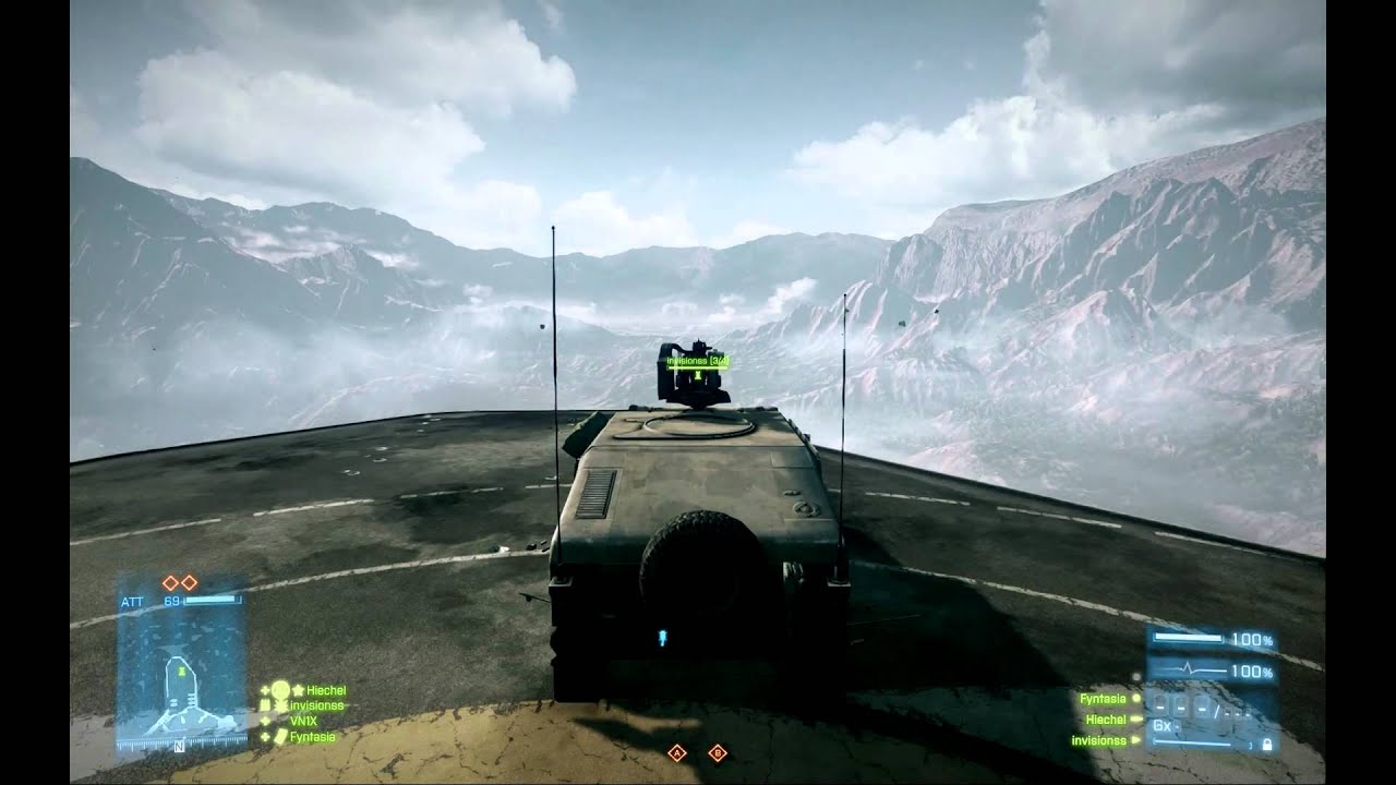 battlefield 3 humvee skydiving - YouTube